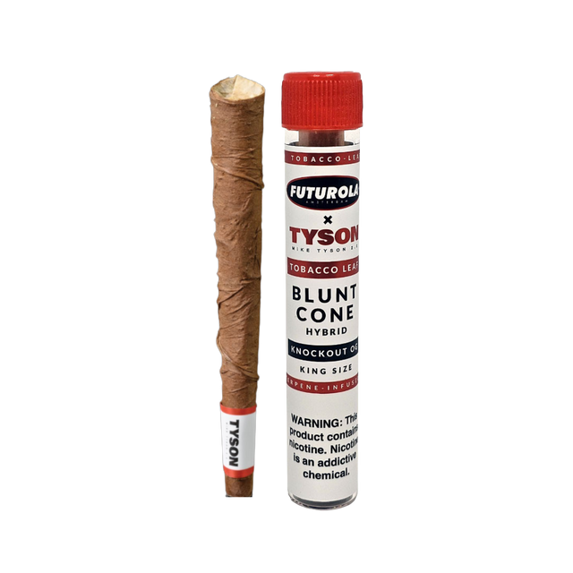 Futurola x Mike Tyson 2.0 Blunt Cones „Knockout OG“ – King Size – Green ...